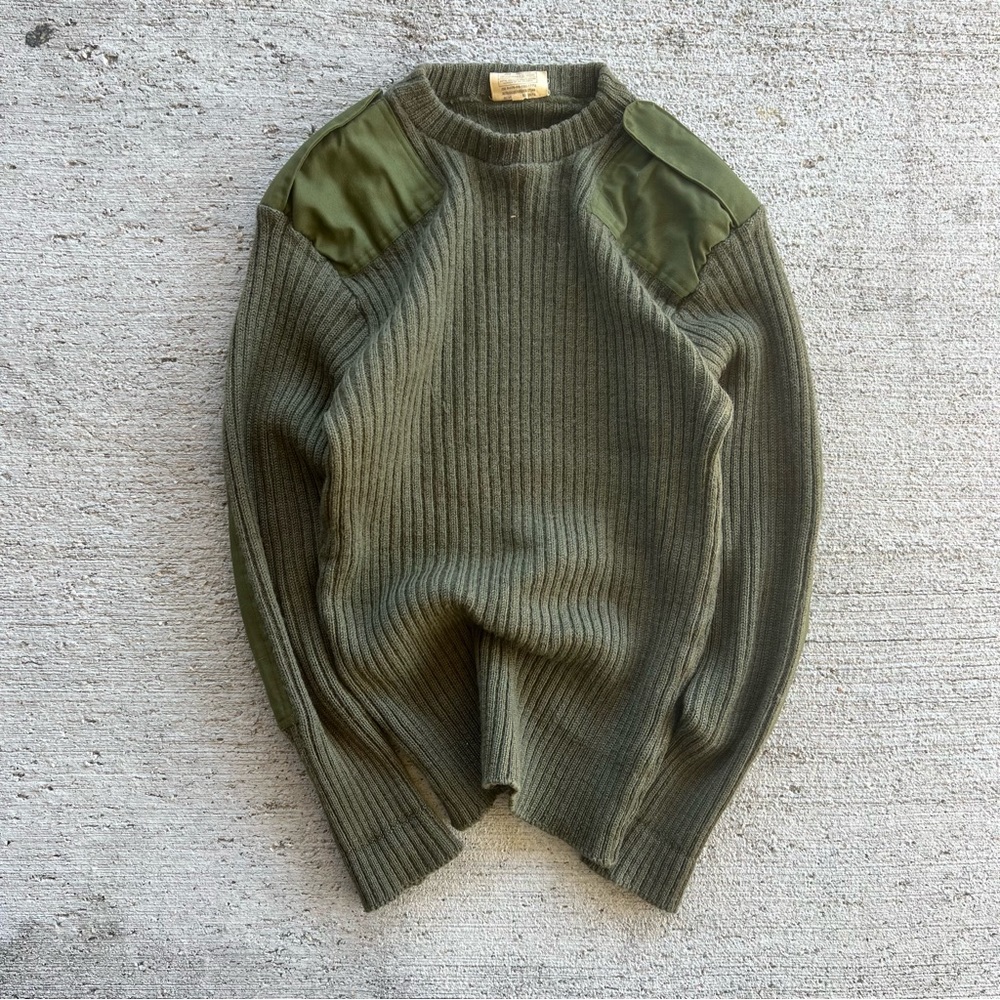 1979 Wool British Army Commando True Vintage Sweater … - Gem